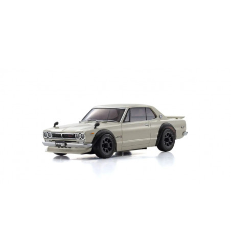 32636W MINI-Z AWD NISSAN SKYLINE 2000GT-R (KPGC10) Tuned Ver. White